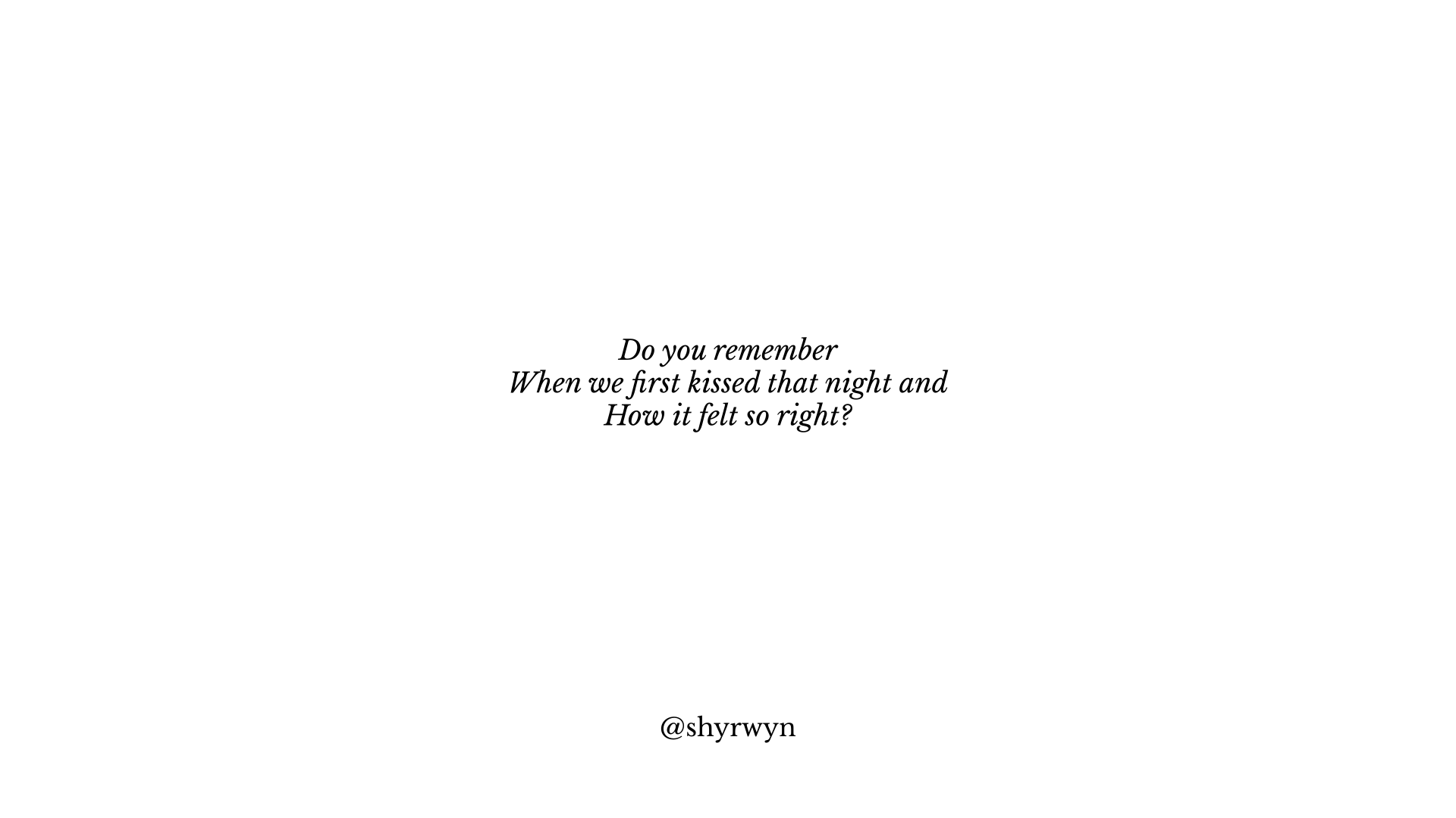 First Kiss Dav And Shy We Write